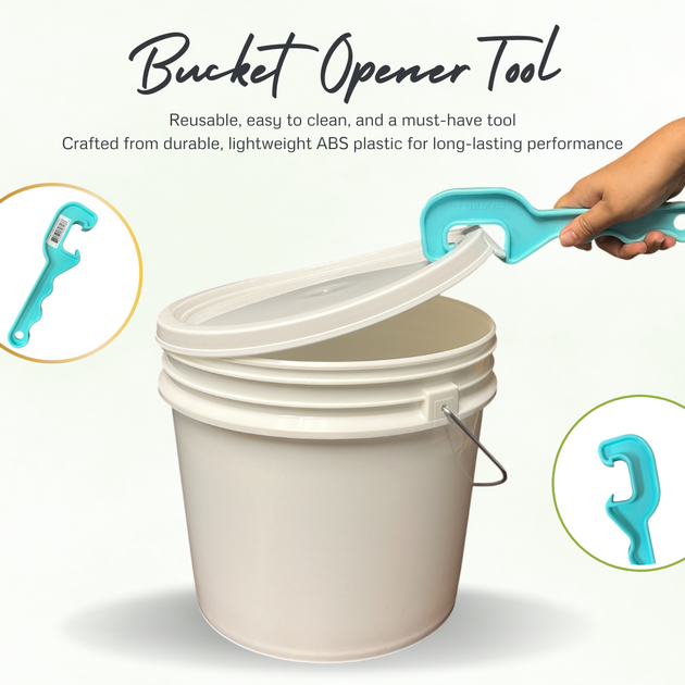 Bucket with Bucket Opener Tool – Lee Fisher Sports