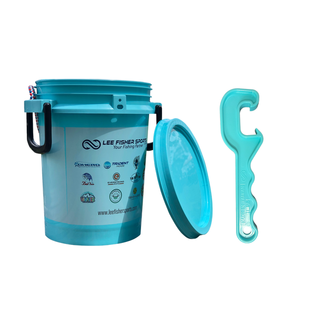 5 Gallon Rope Handle Bucket with Bucket Opener Tool – Lee Fisher Sports