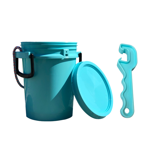 5 Gallon Rope Handle Bucket with Bucket Opener Tool – Lee Fisher Sports